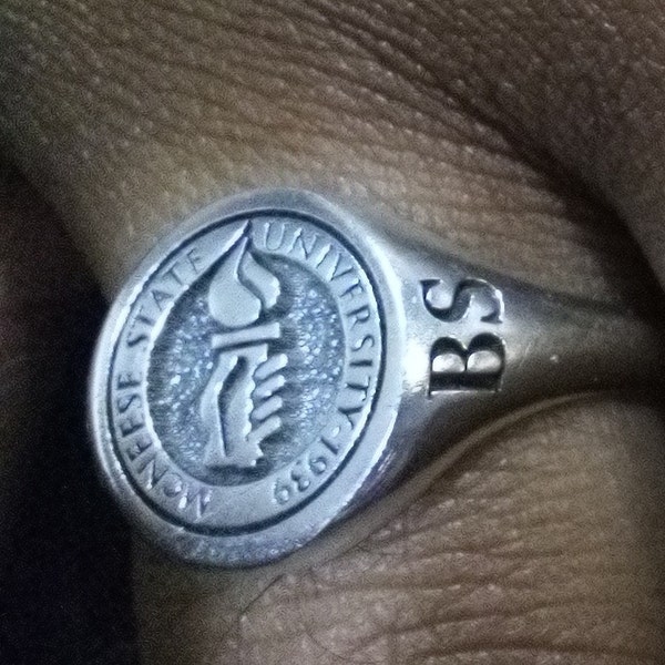 Custom College Class Ring,school Ring,signet Ring,graduation Ring ...
