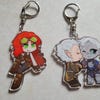 YCH Commission Chibi Hanging Custom Acrylic Keychains CUSTOM ORDER - Etsy
