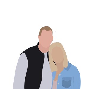 Custom Faceless Portrait | Etsy