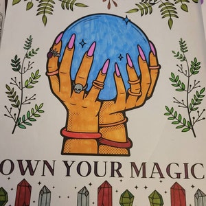 25 Pack of Printable Coloring Pages-magical Coloring Pages-spiritual ...