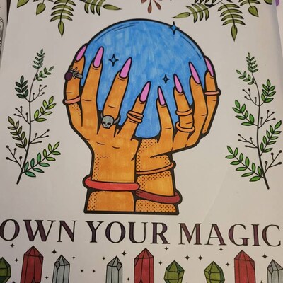 25 Pack of Printable Coloring Pages-magical Coloring Pages-spiritual ...