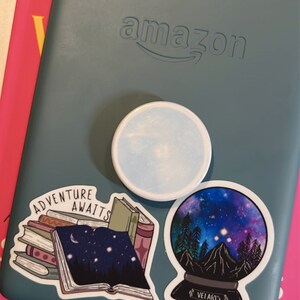 The Reader Holographic Sticker | Etsy