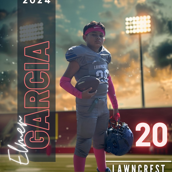 Football Poster Canva Template | Sports Background & Digital Backdrop ...