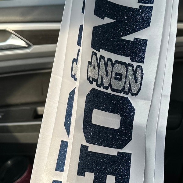 Senior Sashes, Custom Sash, Graduation Sash, Class of 2026, Volleyball ...