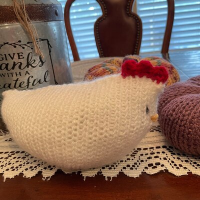 Barnyard Chicken Pattern PDF Sentro or Addi Circular Knitting Machine ...