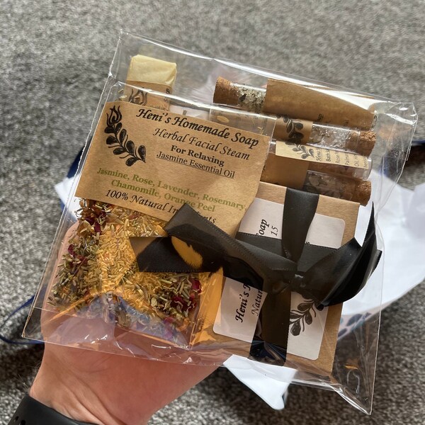 Spa & Beauty Pamper Set Relaxing Tester Pack Natural Skincare Gift for ...