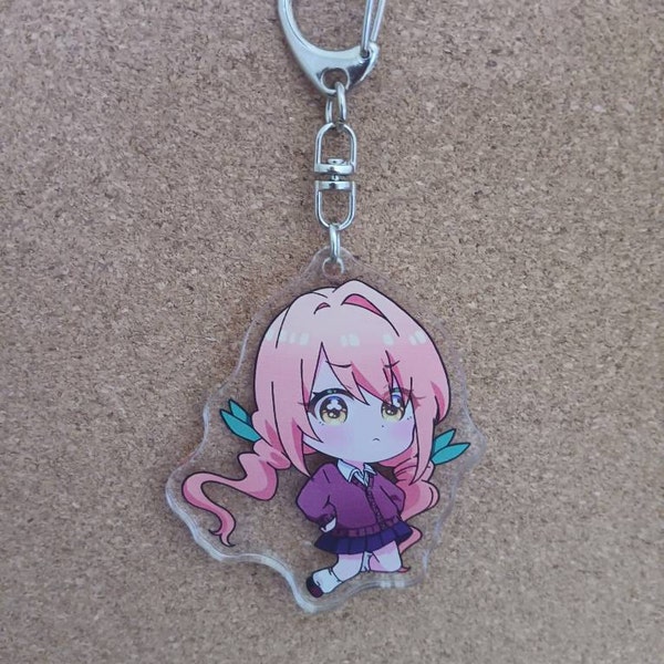 JJK Gojo Chibi Acrylic Charm Keychain - Etsy