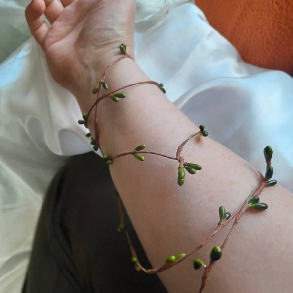 Pip Berry Stem Branch Wedding Crafts Garland Decoration Bridal Hair ...