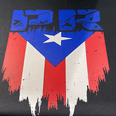 Puerto Rico Rican PR Distressed Flag Country World Nation Sign Symbol ...