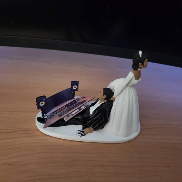 NO FISHING Pick Your Fish Funny Wedding Cake Topper for Fisherman Bride ...