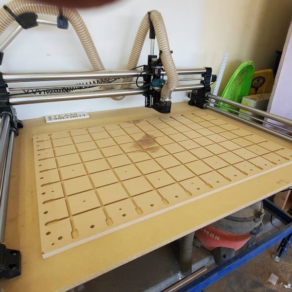 2x4 CNC Dovetail Wasteboard Files - Etsy