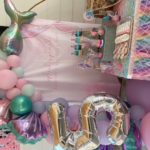 Arch Custom Text Party Banner Personalized Arch Backdrop - Etsy