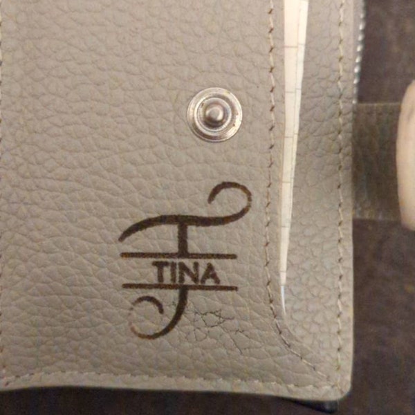 Custom Leather Pop up Wallet, RFID Blocking Mechanical Card Holder ...