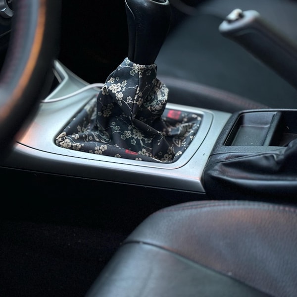 Barchetta Red Aluminum Shift Knob Textured Grip Universal Long Teardrop ...