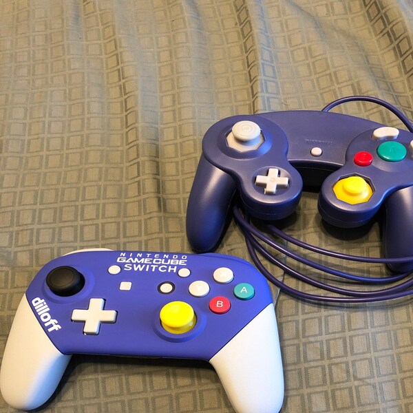 Custom Gamecube Themed Nintendo Switch Pro Controller - Etsy