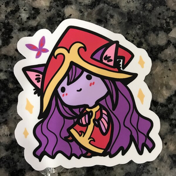 Cute League of Legends Lulu Sticker - Etsy