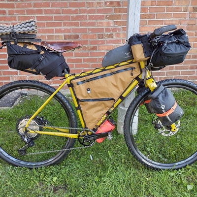 Custom Full Frame Bag for Bikepacking - Etsy