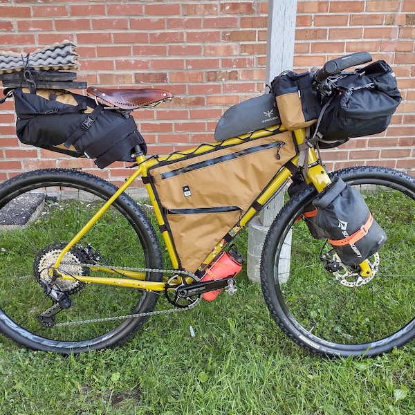 Custom Full Frame Bag for Bikepacking - Etsy UK