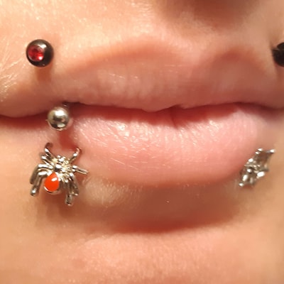 Minimalist Star Lip Ring, Sweet Lip Ring, Star Lip Piercing, Punk Style ...