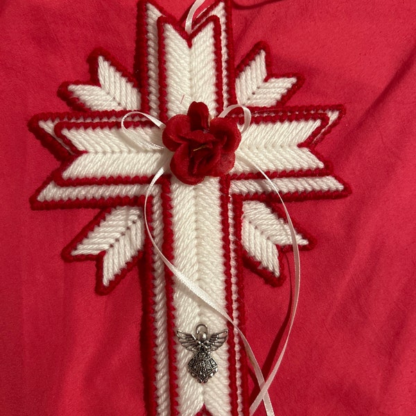 Plastic Canvas 3 Tier Cross - Etsy