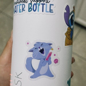Yzma Cat With Potion Transparent Sticker/ Laptop iPhone Water Bottle ...