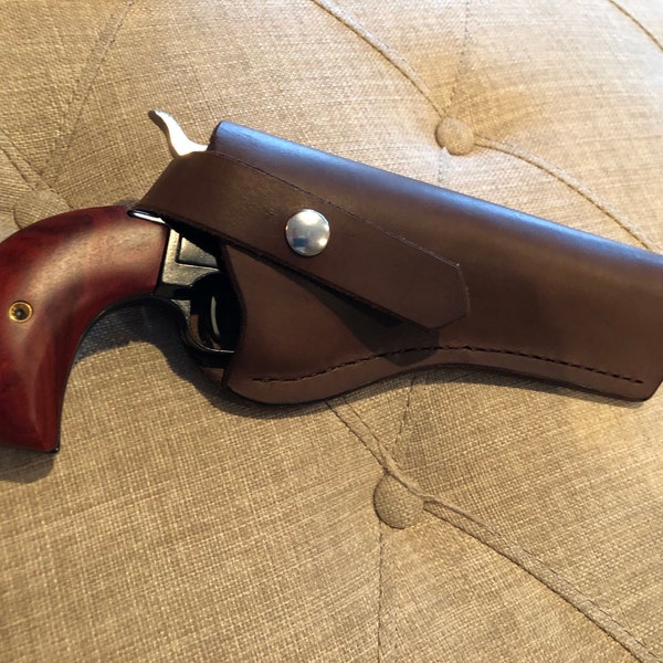 Revolver .22lr Holster Heritage Rough Rider Quick Draw Hand Crafted ...