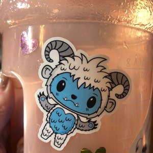 Cute Chibi Cryptid Stickers Cut Stickers Vinyl Weatherproof Outdoors - Etsy