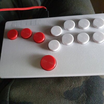 Large Hitbox Controller, Flatbox, Stickless Controller, Leverless Controller, Arcade Fighting ...
