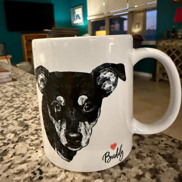 Custom Dog Mug, Dog Lover Gift, Pet Memorial, Dog Memorial Gift, Pet ...