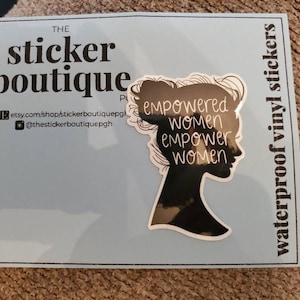 Empowered Women Vinyl Sticker Stickers for Hydroflask - Etsy