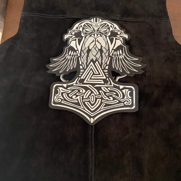 Cerberus Large Embroidered Back Patch - Etsy