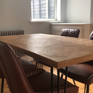 Solid Oak Floating Table Tensegrity - Etsy