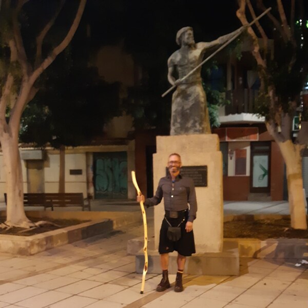 Walking Stick With Handle, Diamond Willow Wood, Rope Hand Grip N ...