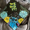 Hand Painted Stitch Theme Graduation Cap Topper - Etsy