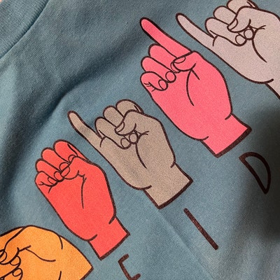 Personalized Sign Language Shirt, Custom Name Sign Language Shirt, ASL ...