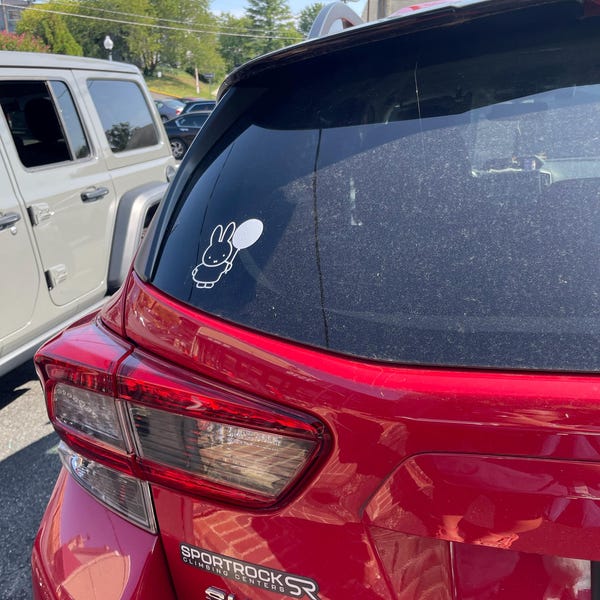 Kawaii Bunny Miffy Decal - Etsy