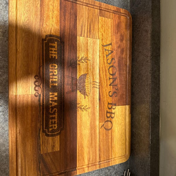 Custom Logo Board, Logo Cutting Board, Engraved Logo Board, Custom ...