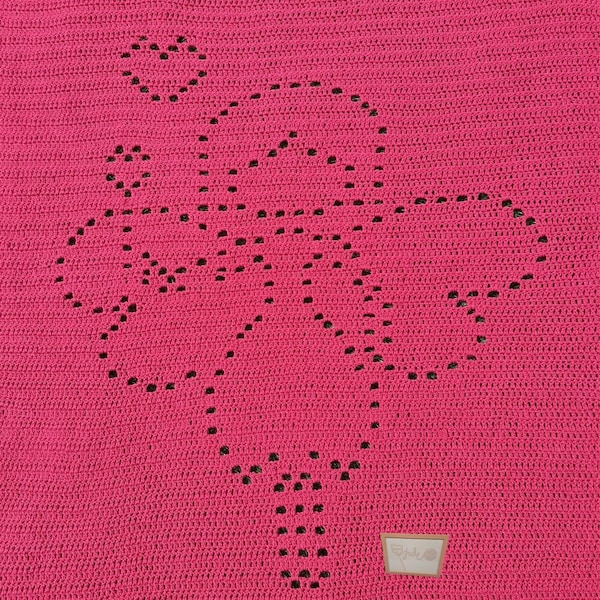 Fairy Baby Blanket Crochet Pattern: Filet Stitch Beginner Project (PDF ...
