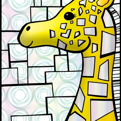 Yellow Octopus Print Cubism Octopus Print 8x10 Inch Print - Etsy