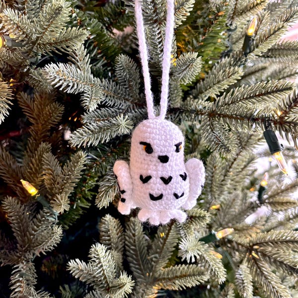 Hedwig Keychain Crochet Pattern (PDF) - Etsy