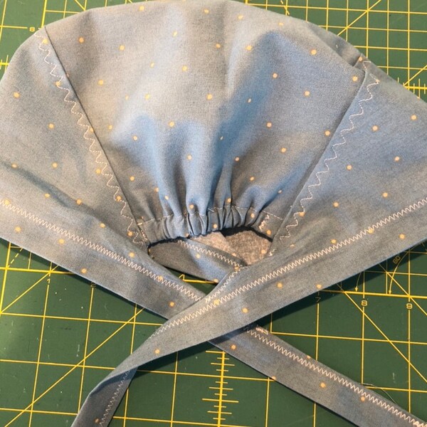 Scrub Cap Printable Pattern Without Bias Tape and Without Hair Pouch ...