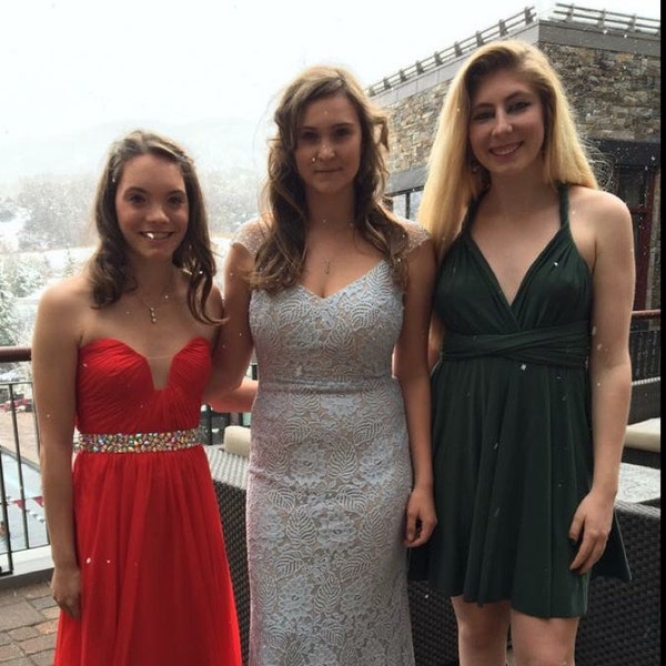 Forest Green SHORT Infinity Dress Convertible Formal Multiway Wrap ...