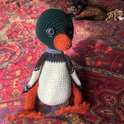 Maverick the Mallard Duck Crochet PDF Pattern ONLY - Etsy