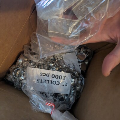 1000 Tecre 1.25 Inch Complete Pin Back Button Parts for Use With Tecre 1-1/4 Button Maker ...