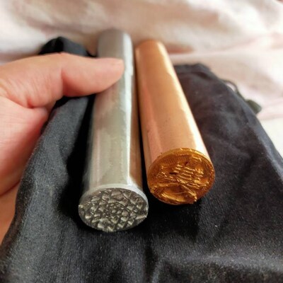 Egyptian Tuning Calibration Healing Rods of Maat Copper & Zinc Netu ...