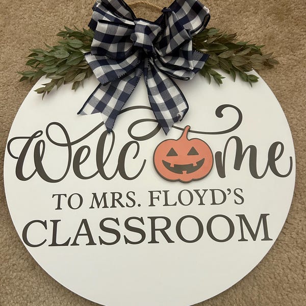 Classroom Door Decor | Interchangeable Sign | Classroom Welcome ...