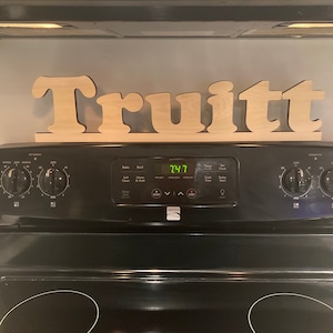 Custom Made Laser Cut Sign With Your Text Self Standing Sign - Etsy