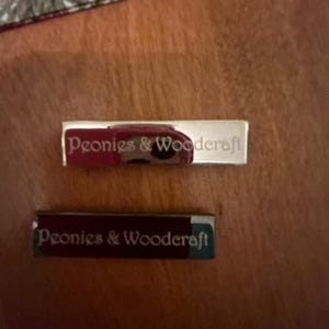 Metal handmade Bag Purse Labels, Rectangle/oval Multiple Colors ...