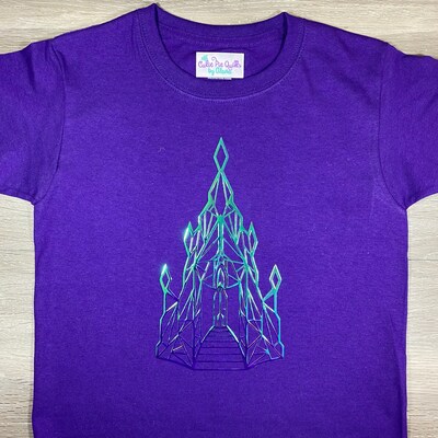 Elsa's Castle, Frozen Inspired File Design Digital Download SVG, Vector ...