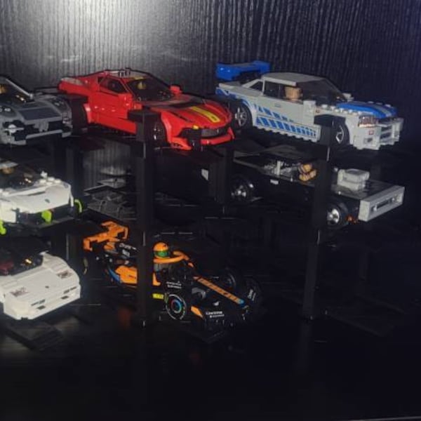 Triple Car Lift Display Stand for Speed Champions - Etsy